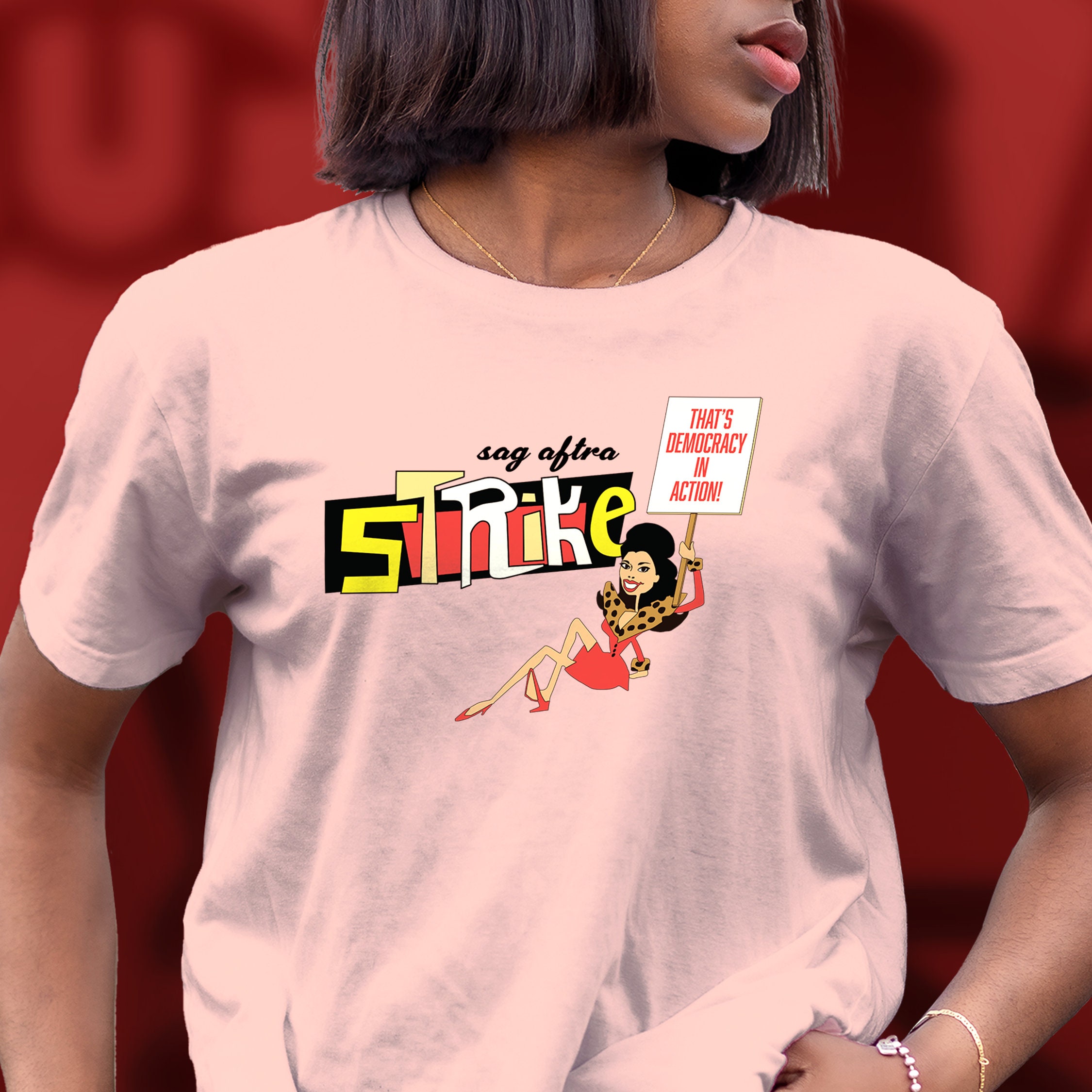 SAG AFTRA Strike Shirt Actor Nanny Fran Drescher Strike T-shirt ...