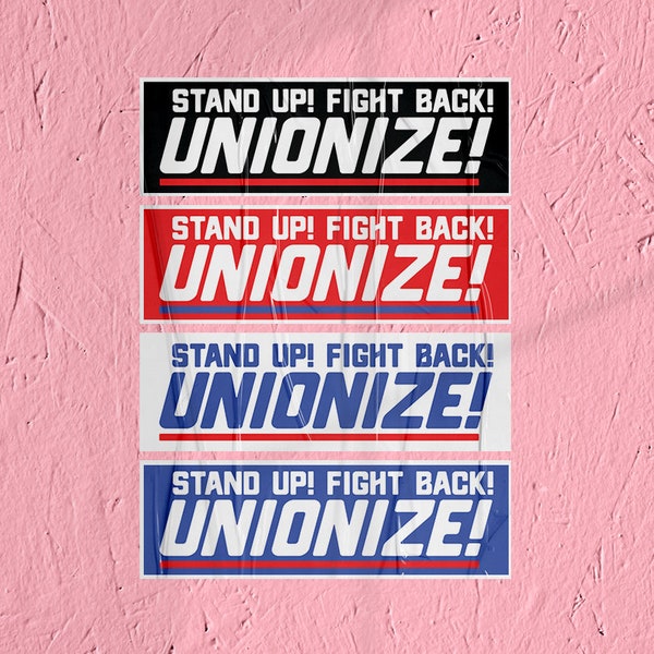 Union Sticker - Etsy