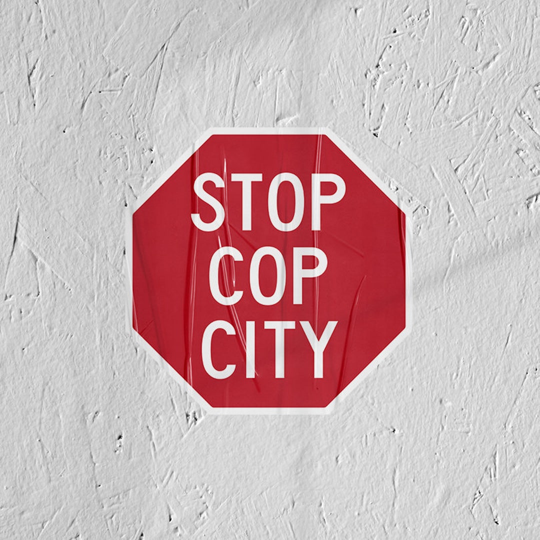 Stop Cop City Sticker Black Lives Matter Sticker Ftp Atlanta Georgia ...
