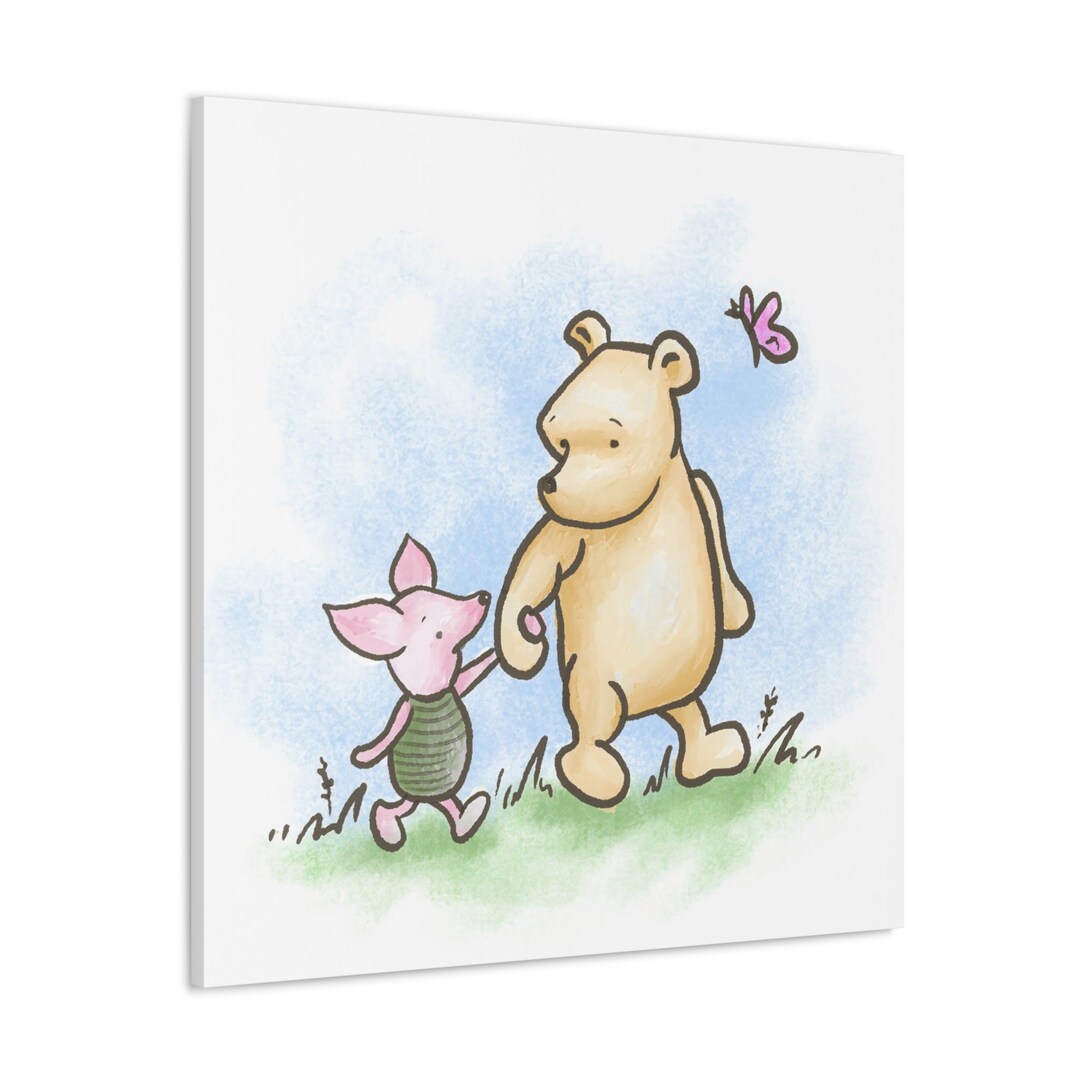 Winnie the Pooh Nursery Decor Canvas Artwork Decor for Nursery ...