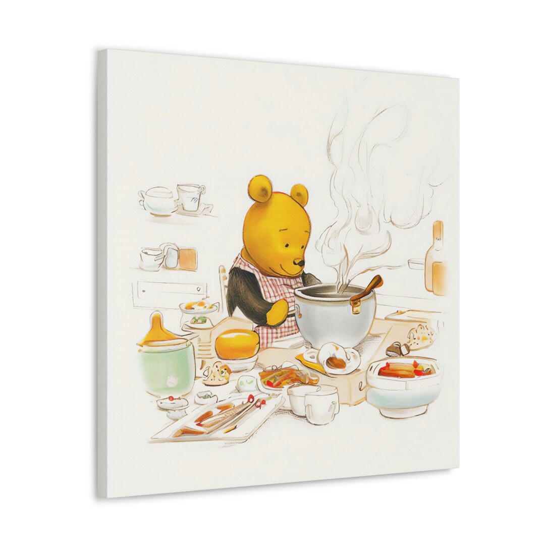 Winnie the Pooh Cooking | Whinnie the Pooh Baby Shower Gift | Winnie ...