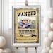 Editable Wanted Poster, Modern Wanted Poster Welcome Party Sign, Wild ...