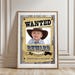 Editable Wanted Poster, Modern Wanted Poster Welcome Party Sign, Wild ...