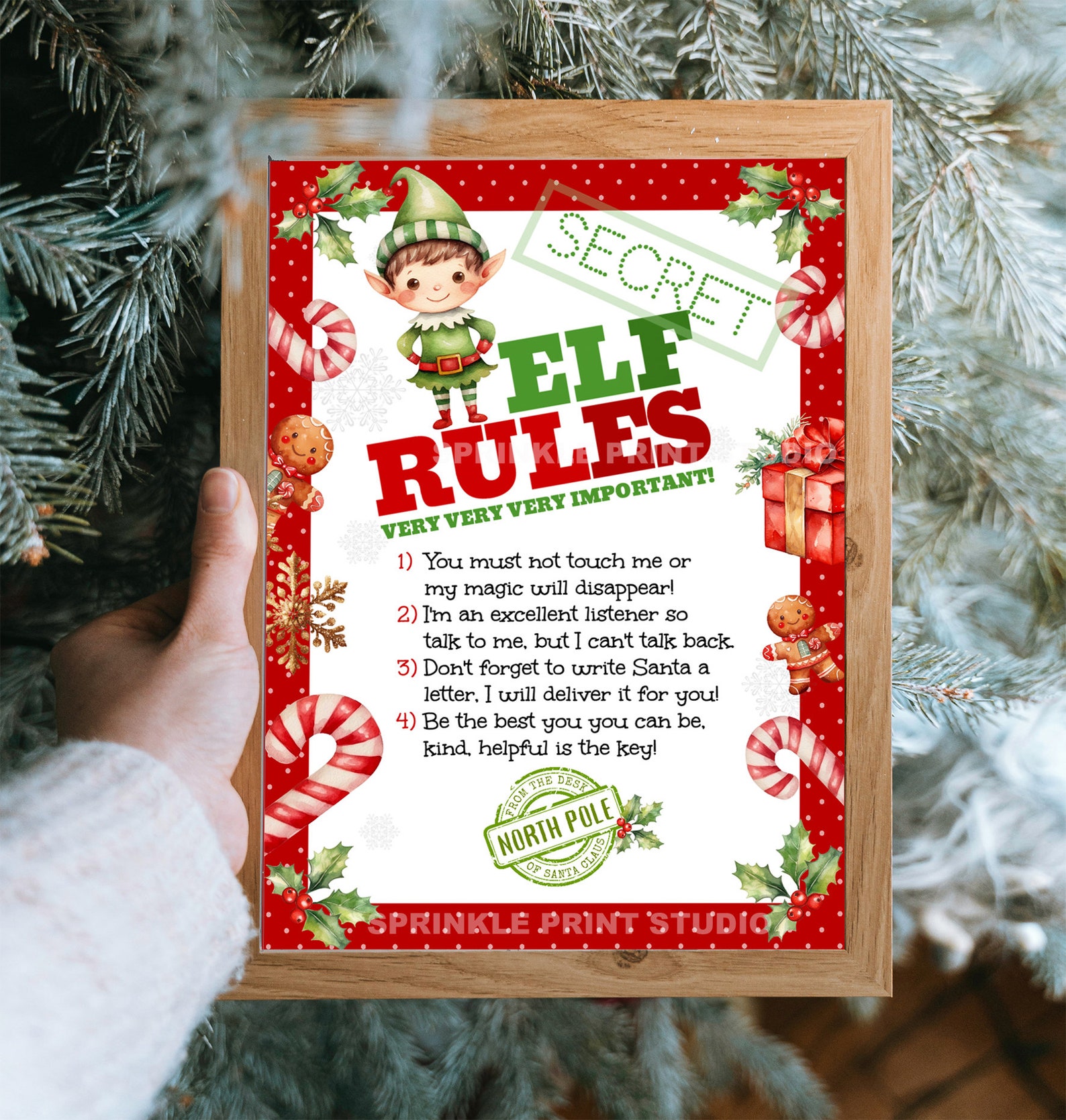 Elf I'm Back Letter, Elf Hello Letter, Greetings From Elf, Elf Arrival ...