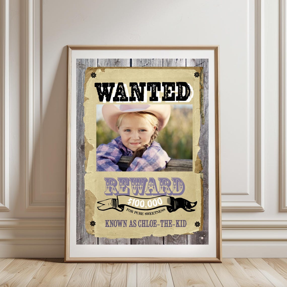 Editable Wild West Wanted Poster, Cowboy Party Sign (digital) - Etsy