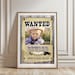 Editable Wild West Wanted Poster, Cowboy Party Sign (digital) - Etsy