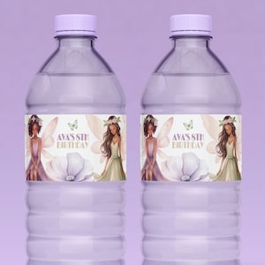 EDITABLE Fairy Water Labels, Enchanted Fairy Garden, Magical Fairy ...