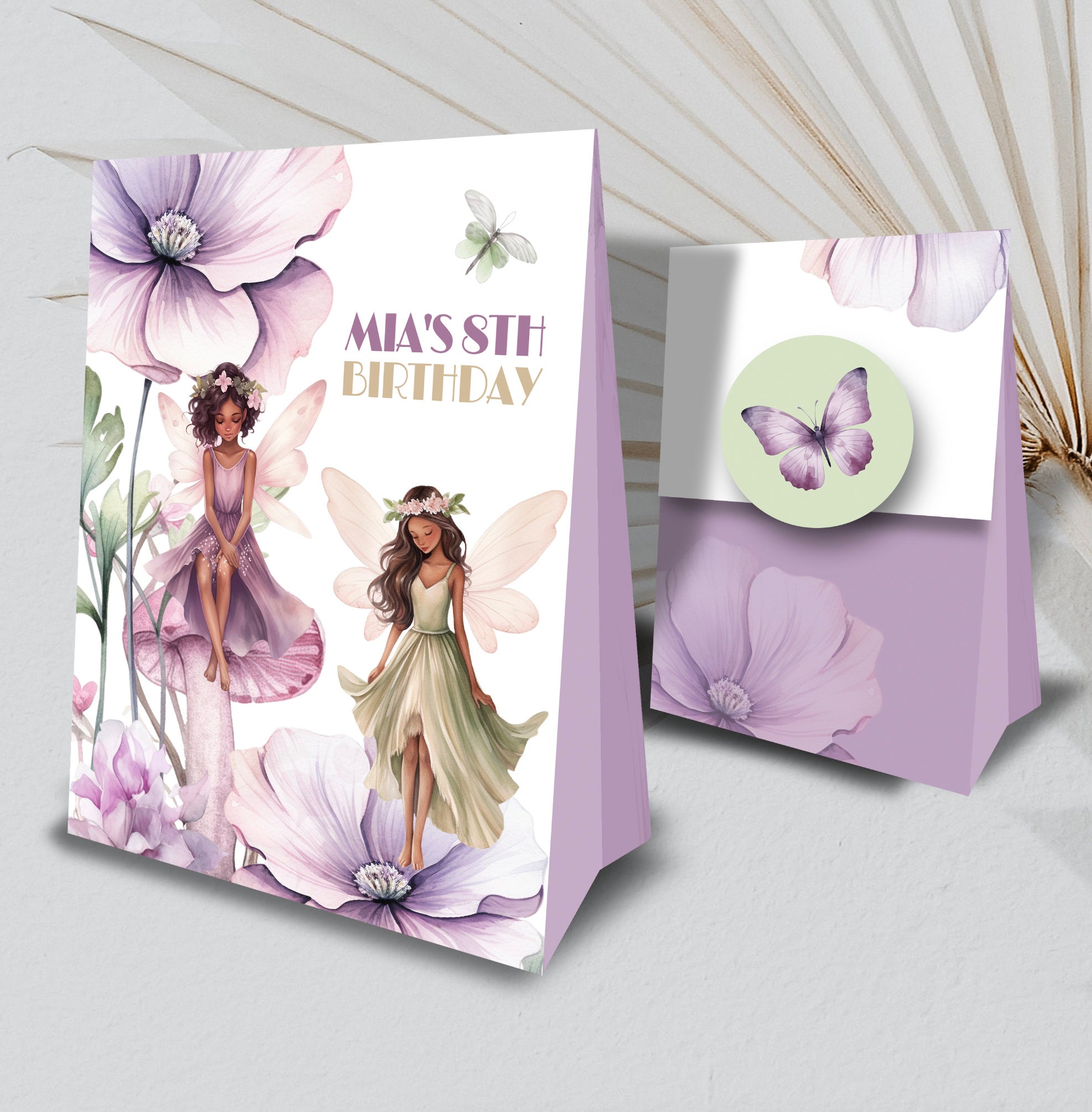 EDITABLE Fairy Water Labels, Enchanted Fairy Garden, Magical Fairy ...