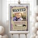 Editable Wanted Poster, Modern Wanted Poster Welcome Party Sign, Wild ...