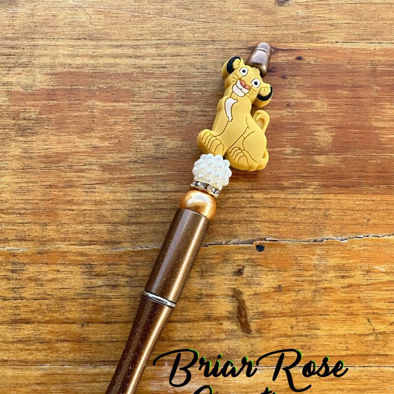 Lion King Bead Pen - Etsy
