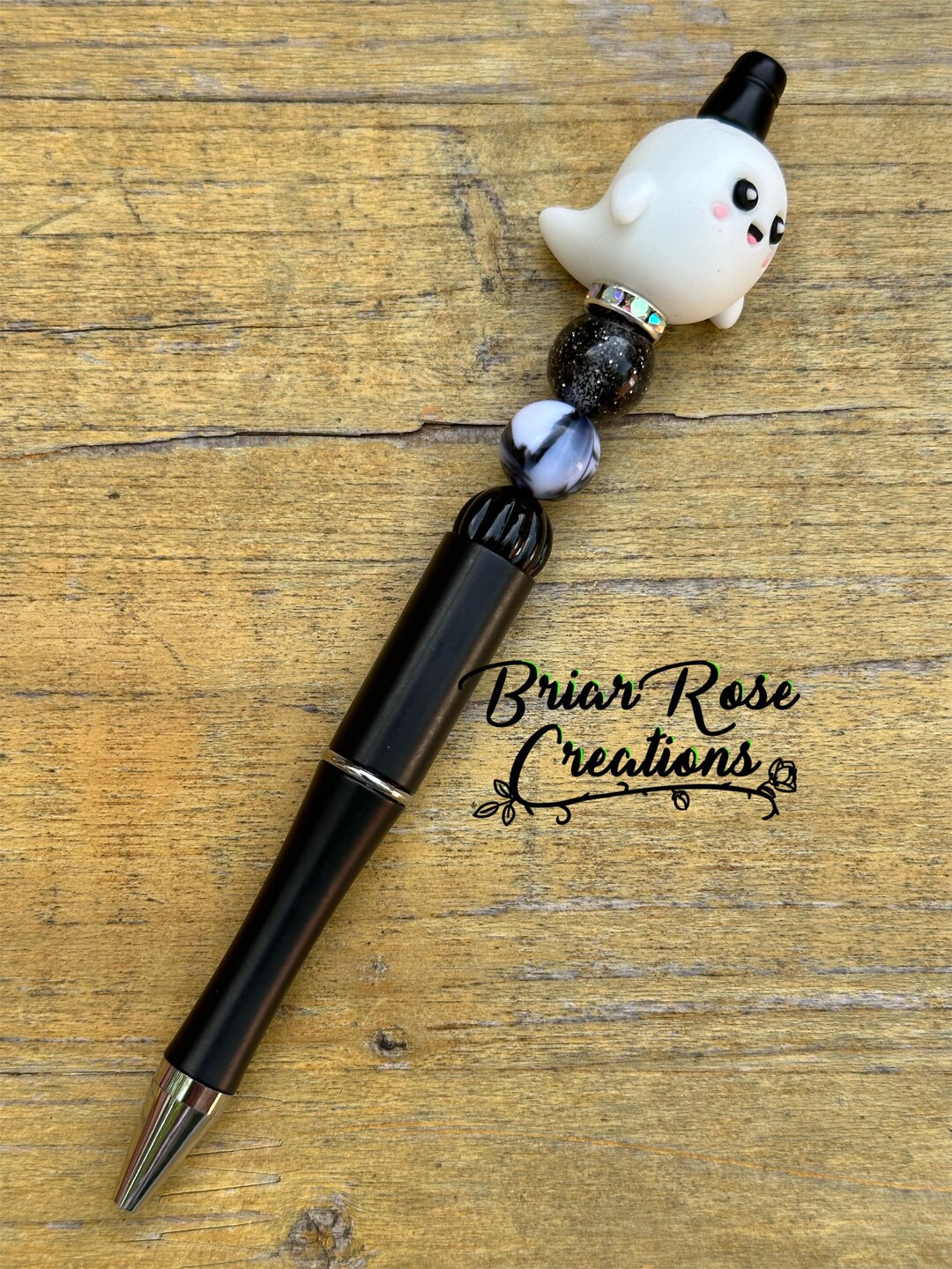 3D Ghost Beaded Pen - Etsy
