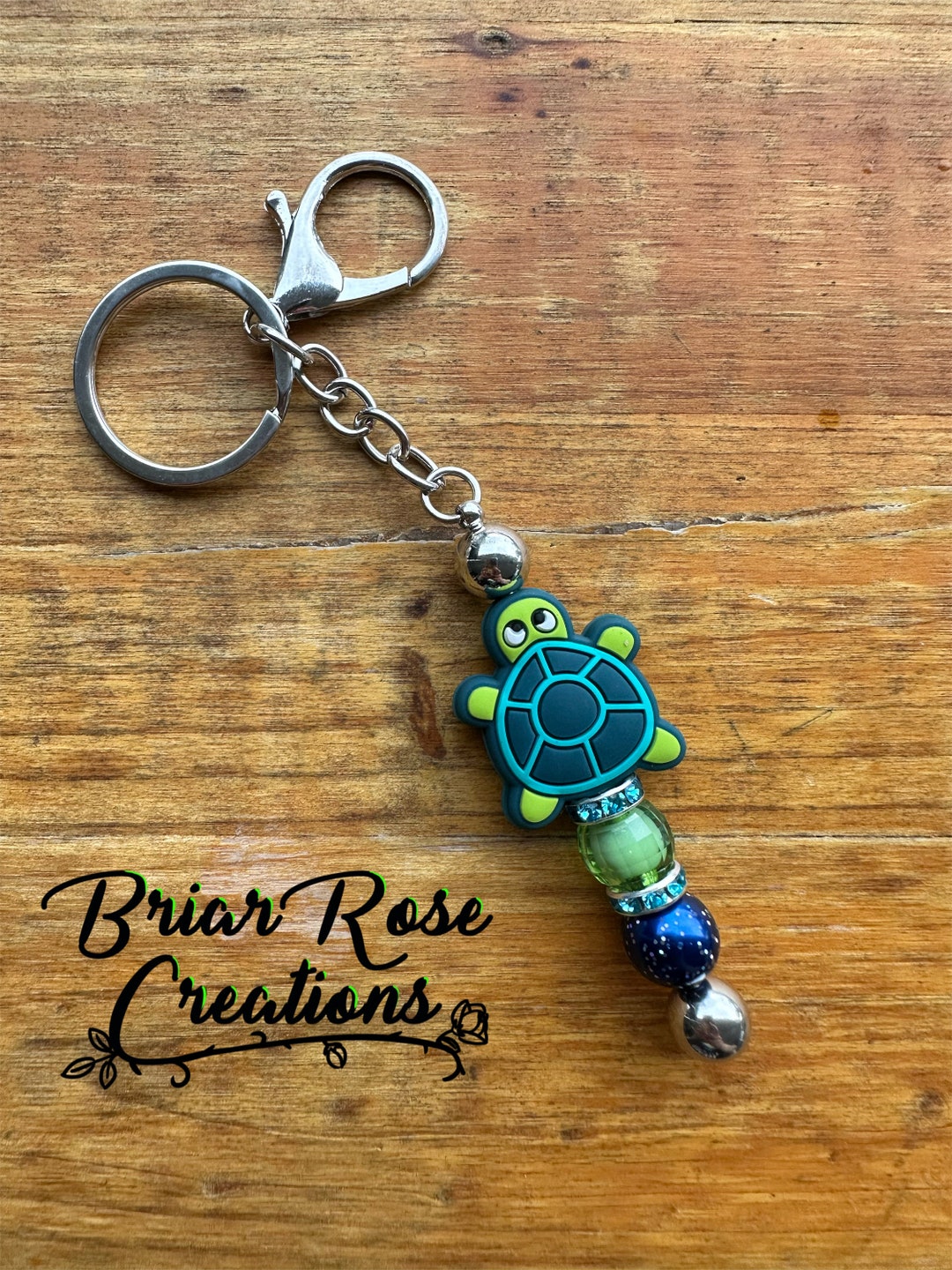 Turtle Keychain - Etsy