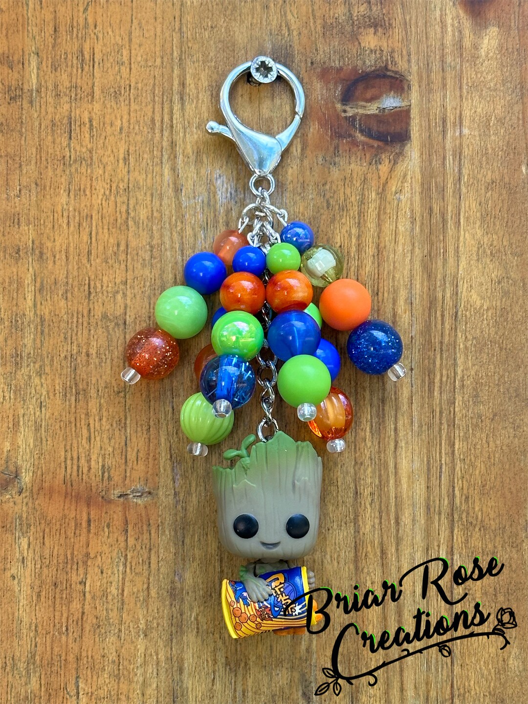 Groot With Cheese Puffs Purse Charm - Etsy
