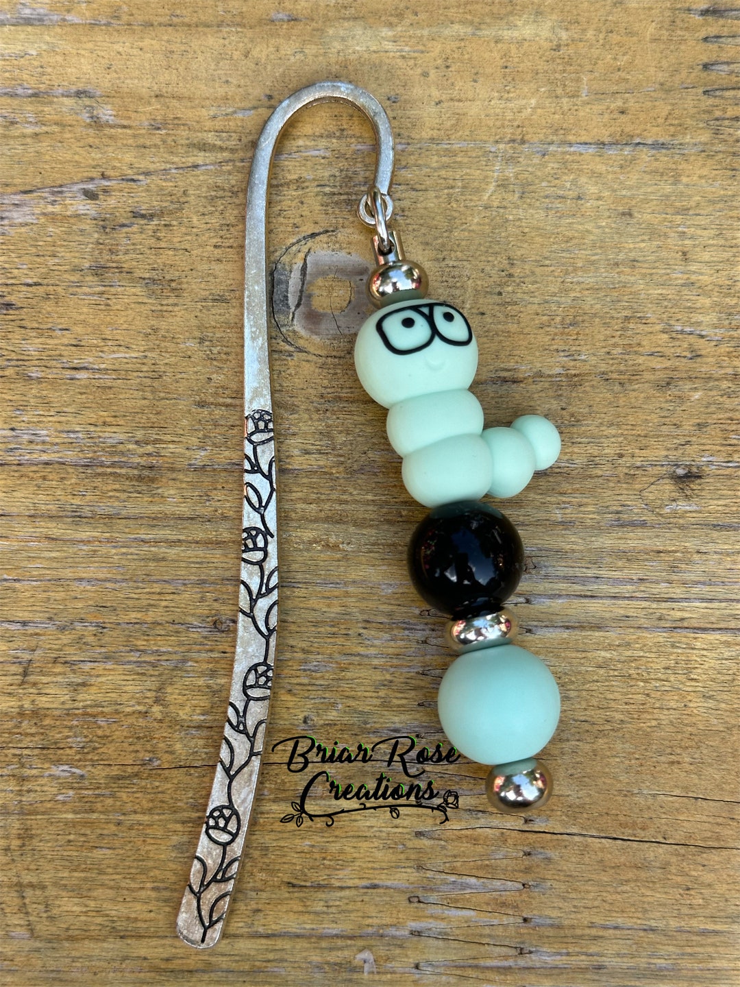 Book Worm Bookmark - Etsy UK