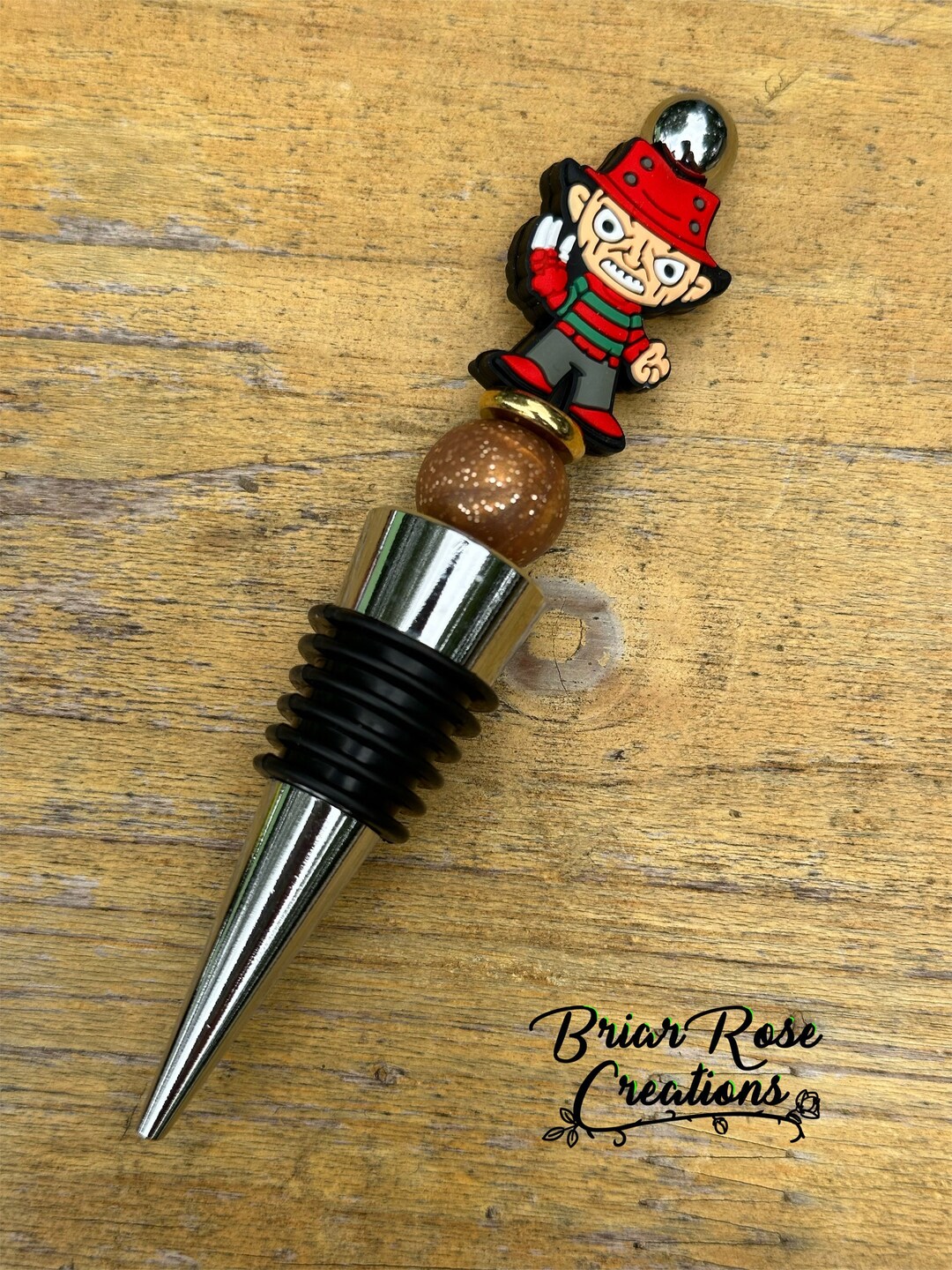 Scary Fred Wine Stopper - Etsy