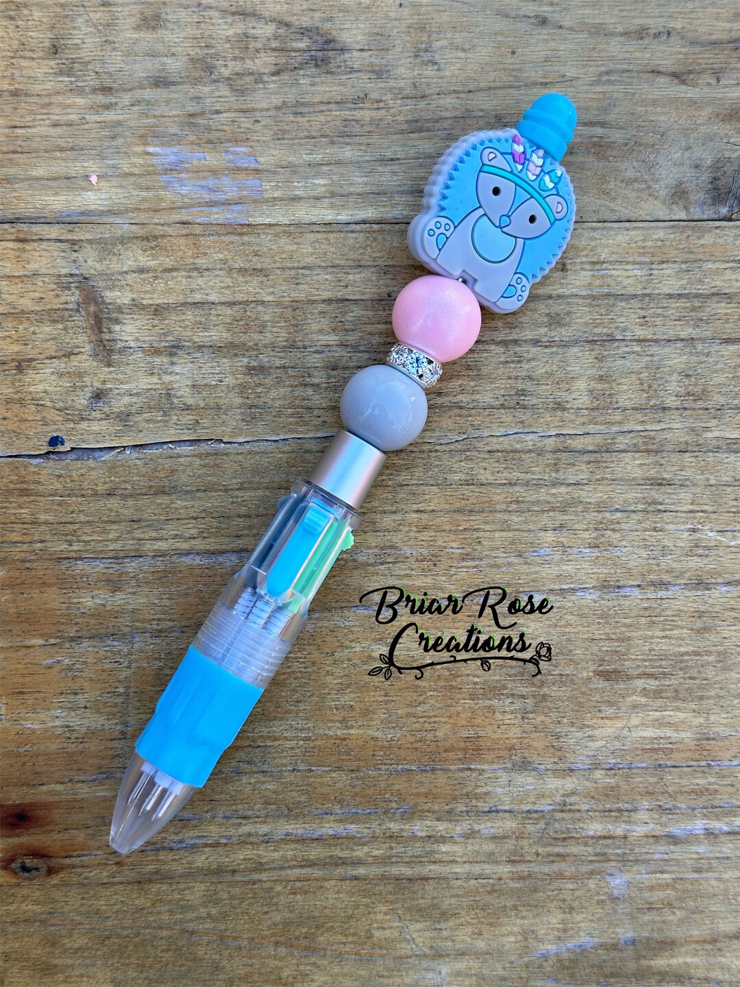 Boho Hedgehog Multi Ink Colored Pen - Etsy