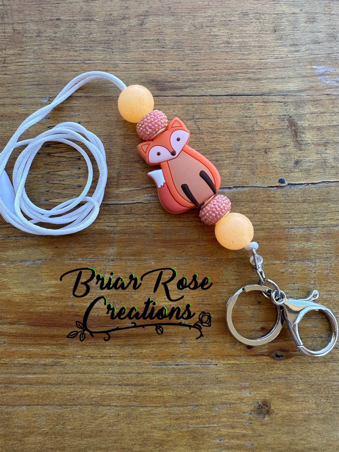 Fox Lanyard - Etsy