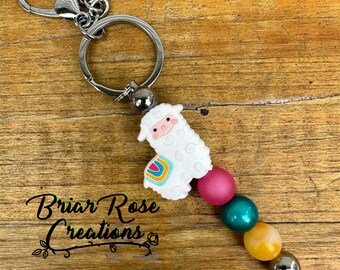 3 Llama Keychain - Etsy
