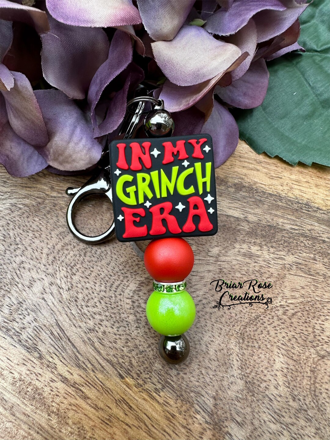 In My Grinch Era Keychain - Etsy