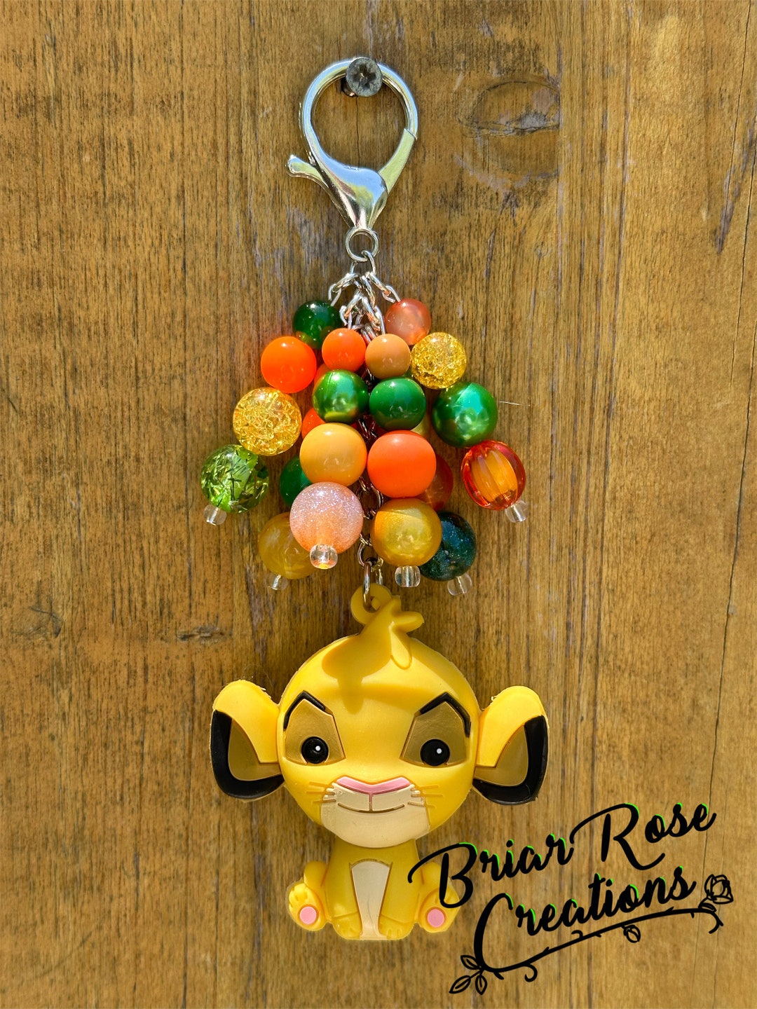 Simba Purse Charm - Etsy