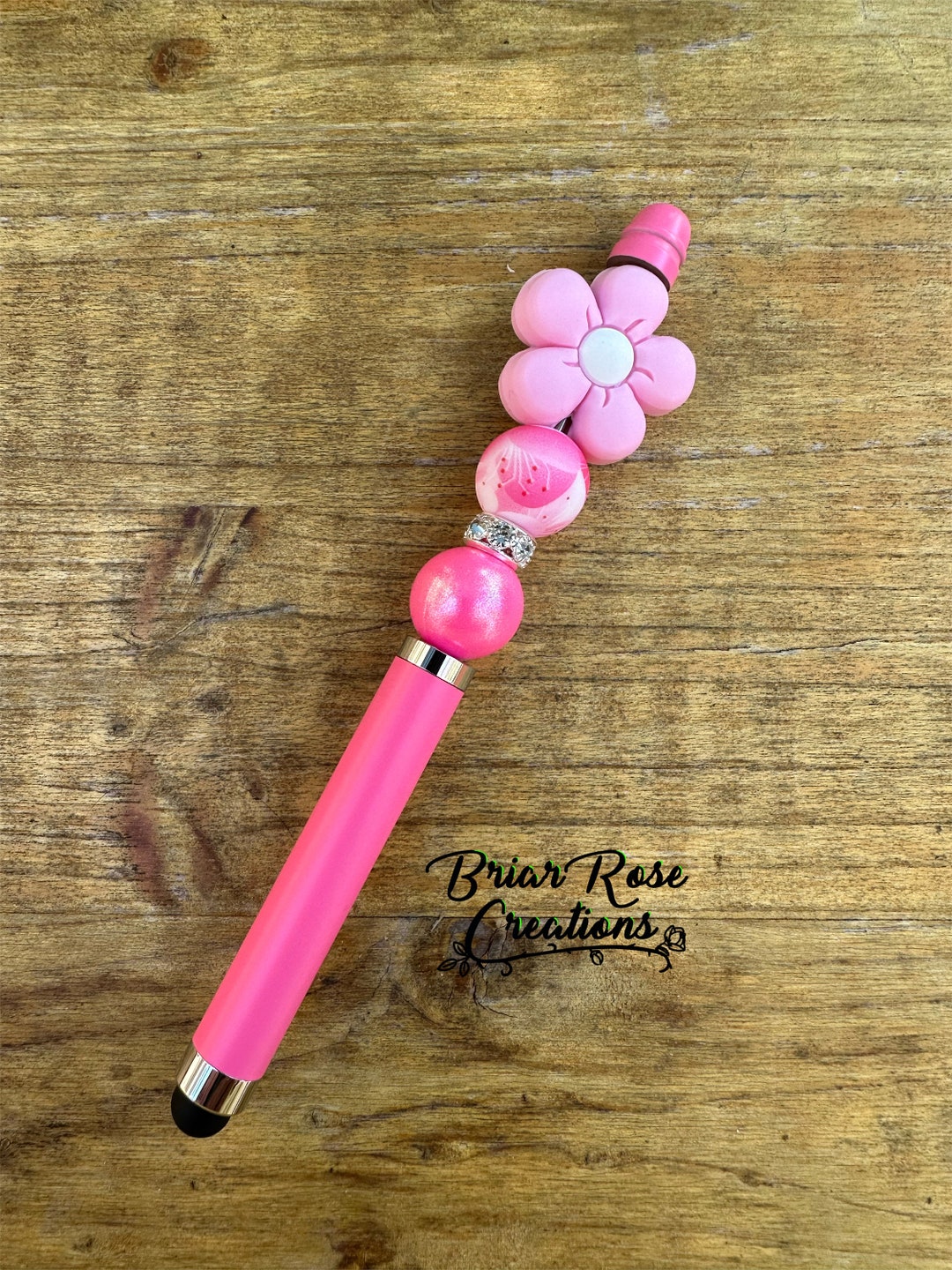 Light Pink Flower Stylus Pen Combo - Etsy