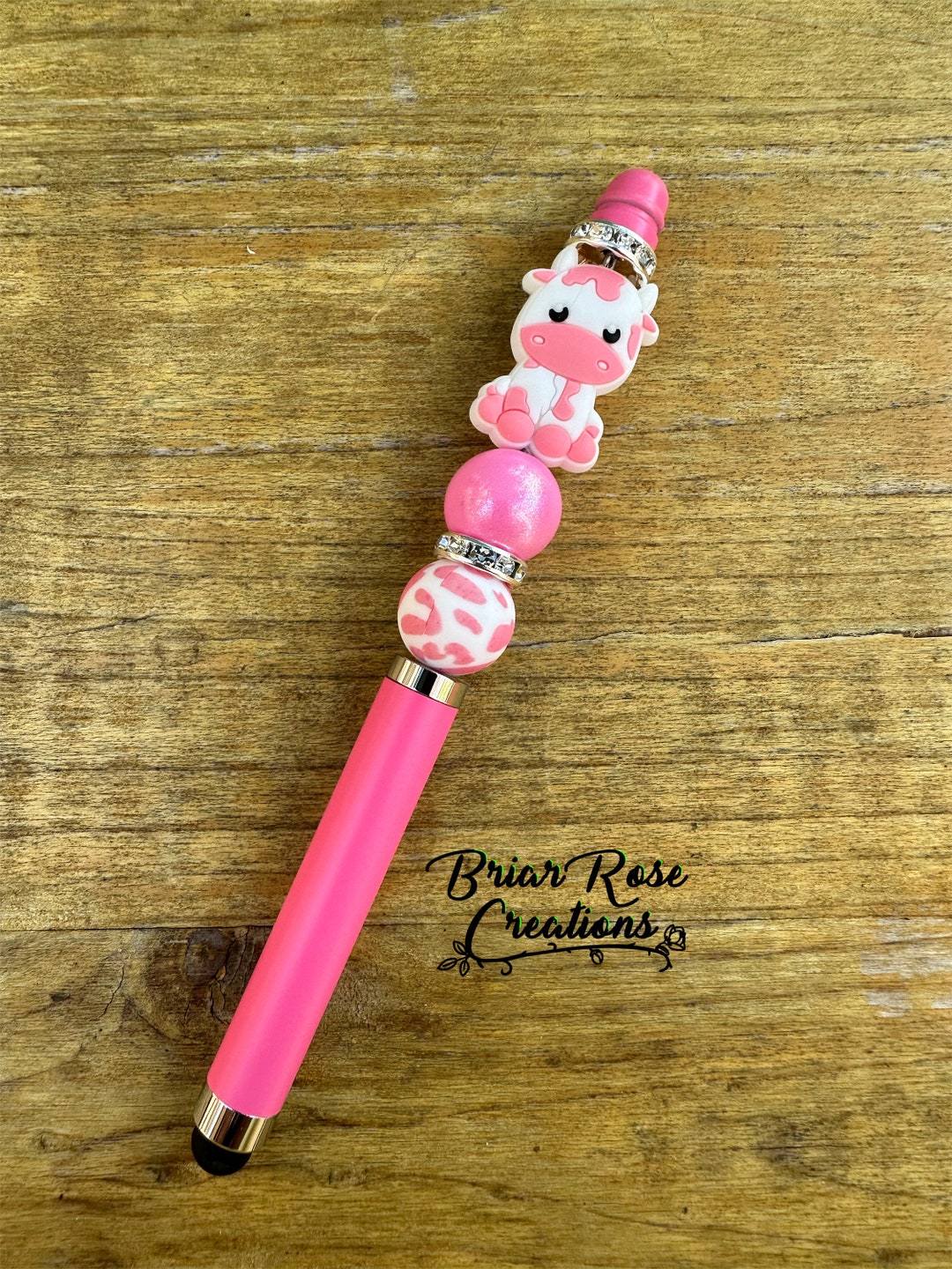 Pink Cow Stylus Pen Combo - Etsy