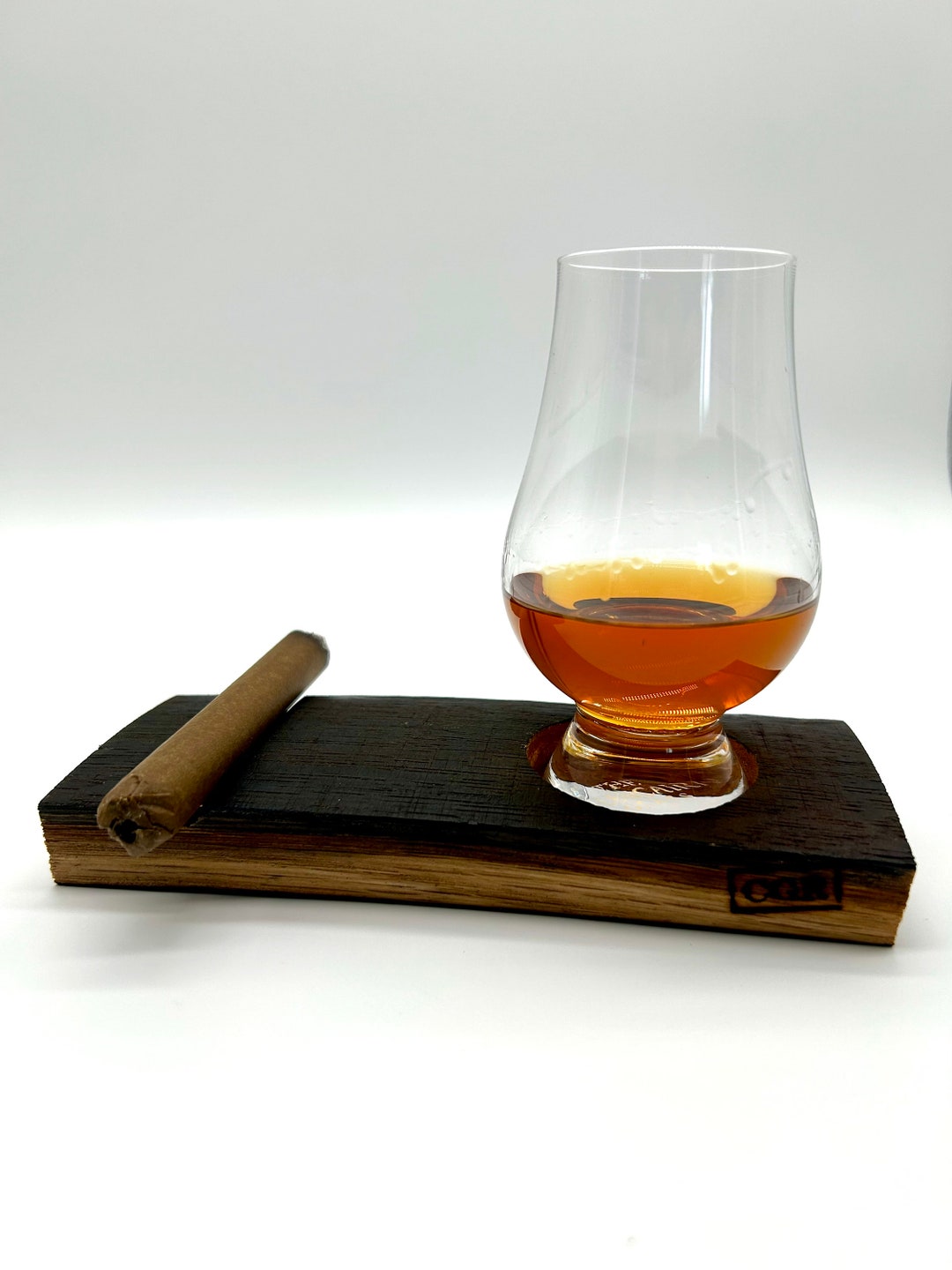 Bourbon Barrel Stave Cigar and Snifter Board - Etsy