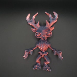 Articulated Wendigo Fidget Toy, Hauntingly Eerie Articulating 3D ...