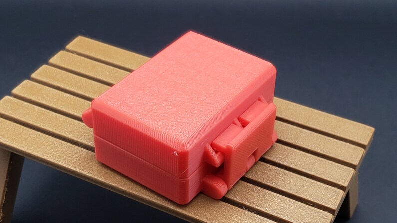 3D Printed SD Card Holder Latch Able Box With No-slip Card - Etsy