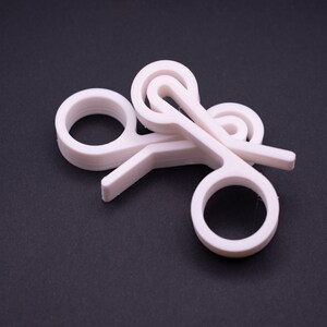 Minimalistic Bag Clips 6 Pack, 3D Printed Chip Bag Clips, Herb Bag ...