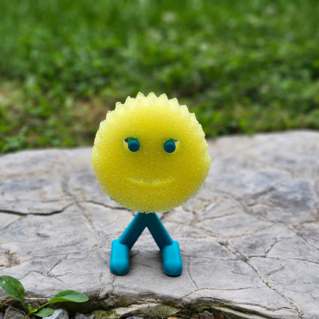 Scrub Daddy Sponge Holder: Fun Stick Figure Kitchen Decor - Etsy UK