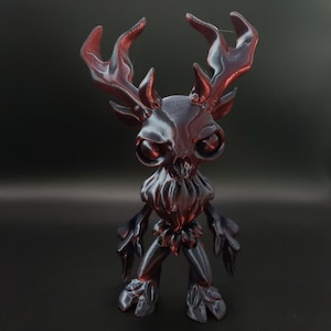 Articulated Wendigo Fidget Toy, Hauntingly Eerie Articulating 3D ...