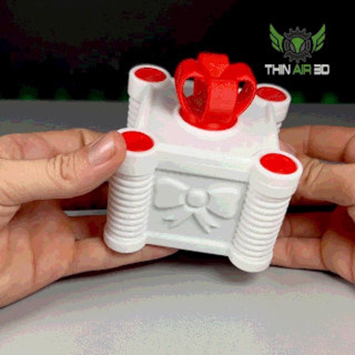 3D Printed Annoying Mini Box Container With 4 Long Bolts - Etsy Canada