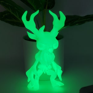 Articulated Wendigo Fidget Toy, Hauntingly Eerie Articulating 3D ...