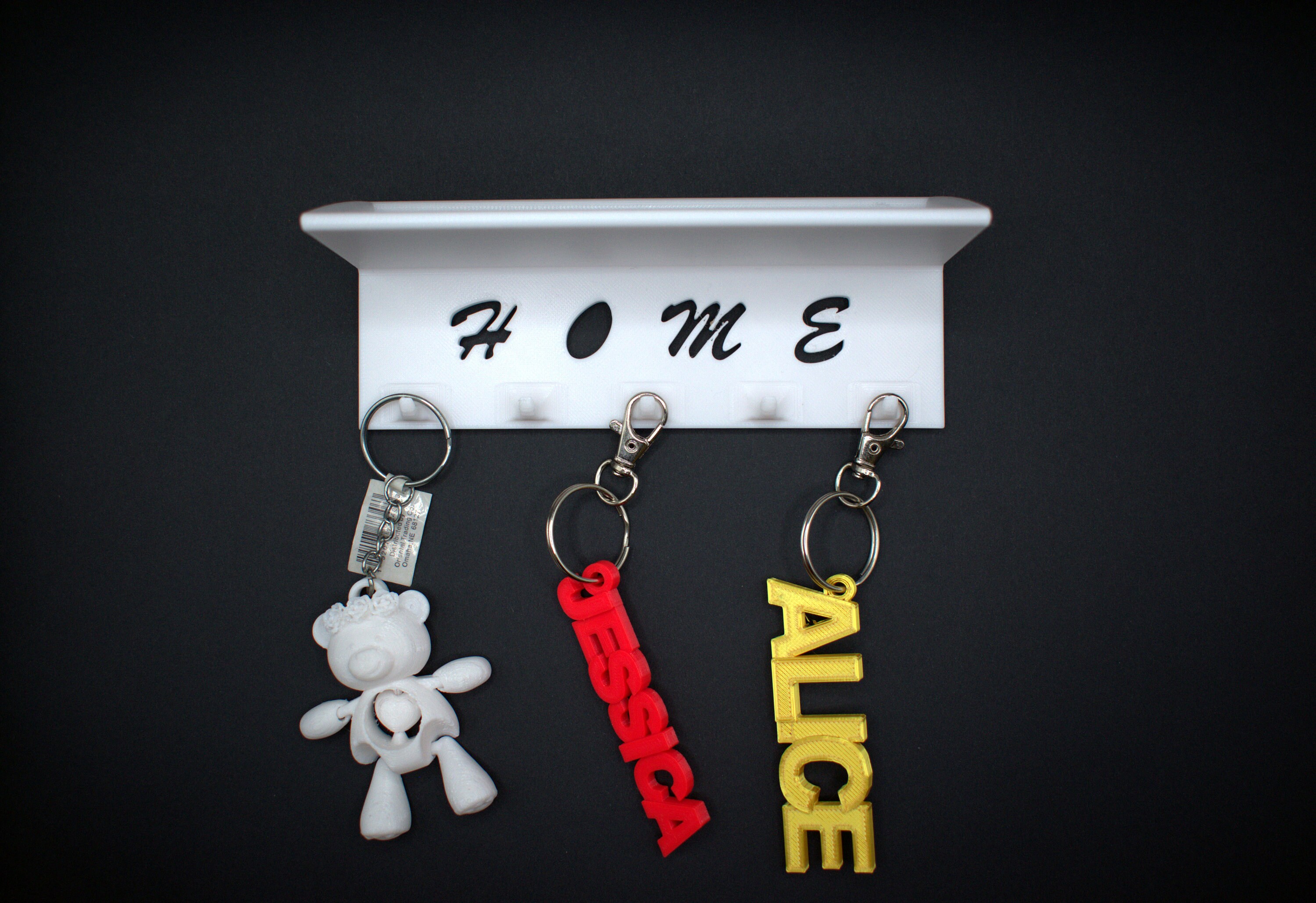 Minimalist Key Holder Wall Shelf Entryway Hook Hanger Key - Etsy