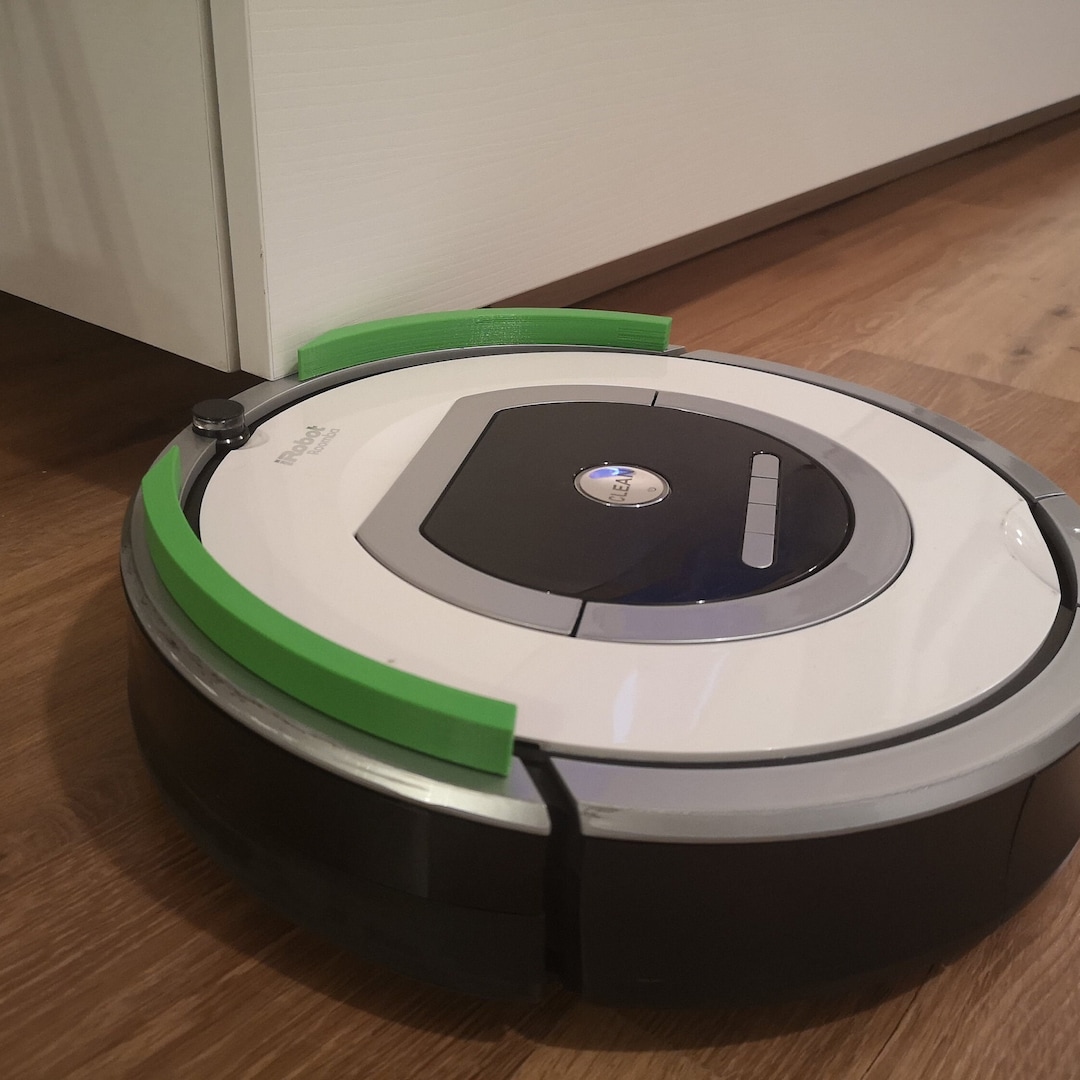 Roomba Bumper Extensions: Prevents Sticking, Eco-friendly PLA Plastic ...