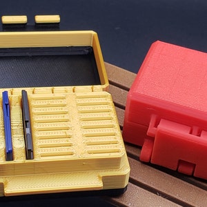3D Printed SD Card and Micro SD Card Holder, Latch Able Box With No ...