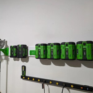 EGO 56V Battery Wall Hanger Mini Mount - EGO Power Battery Mounting ...
