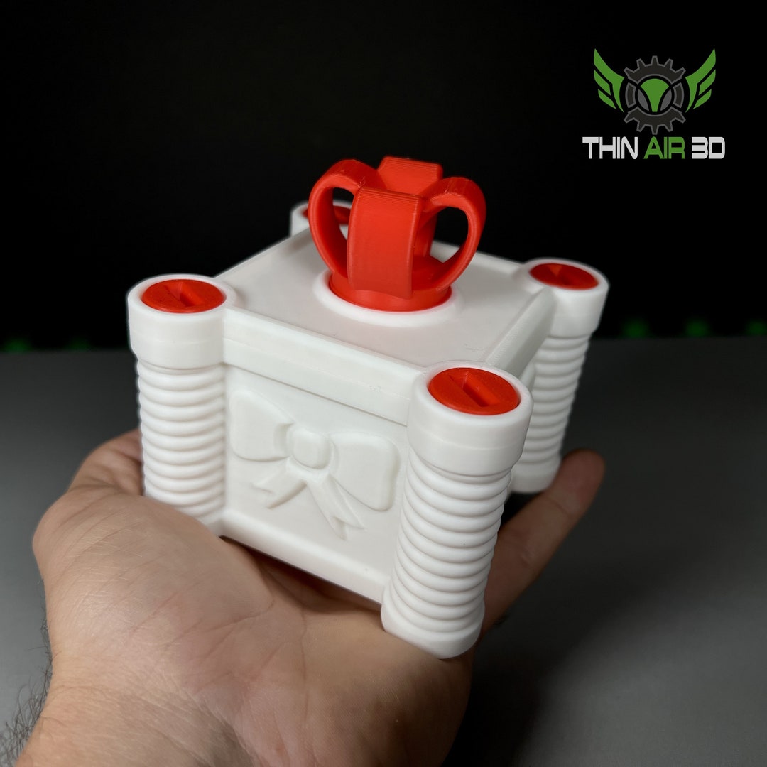 3D Printed Annoying Mini Box Container With 4 Long Bolts - Etsy Canada
