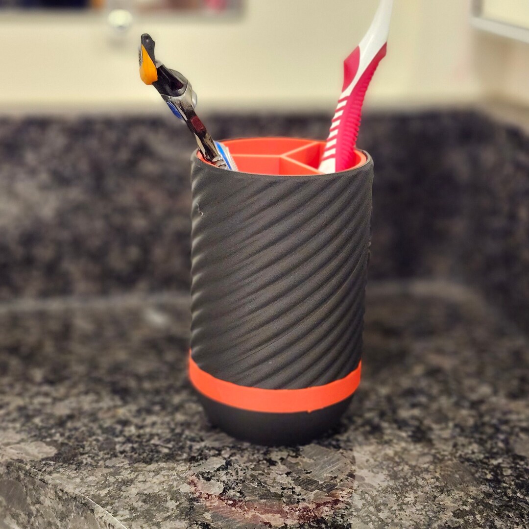 Modern Bath Hygiene Organizer | Compact Design With Removable Insert ...