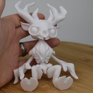 Articulated Wendigo Fidget Toy, Hauntingly Eerie Articulating 3D ...