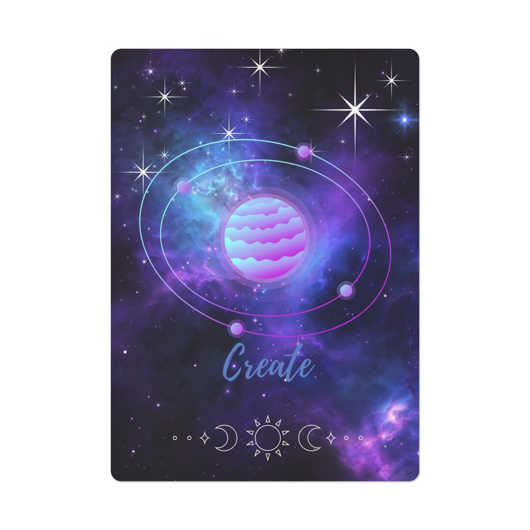 Galaxy Poker Cards, Manifesting Space Theme Playing Cards Fun and ...