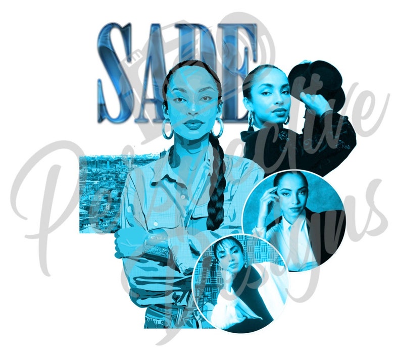 T-shirt Design Png, Sade Bootleg Design Png, Streetwear Png, Ready for ...