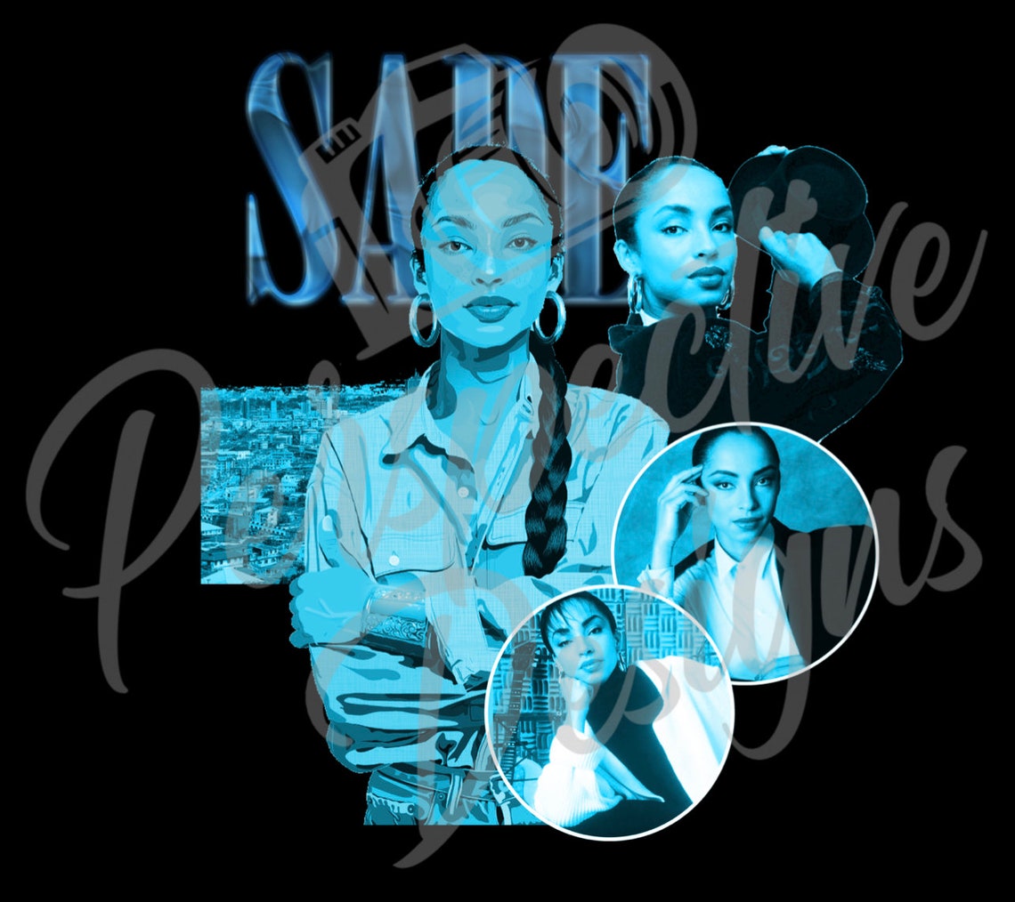 T-shirt Design Png, Sade Bootleg Design Png, Streetwear Png, Ready for ...