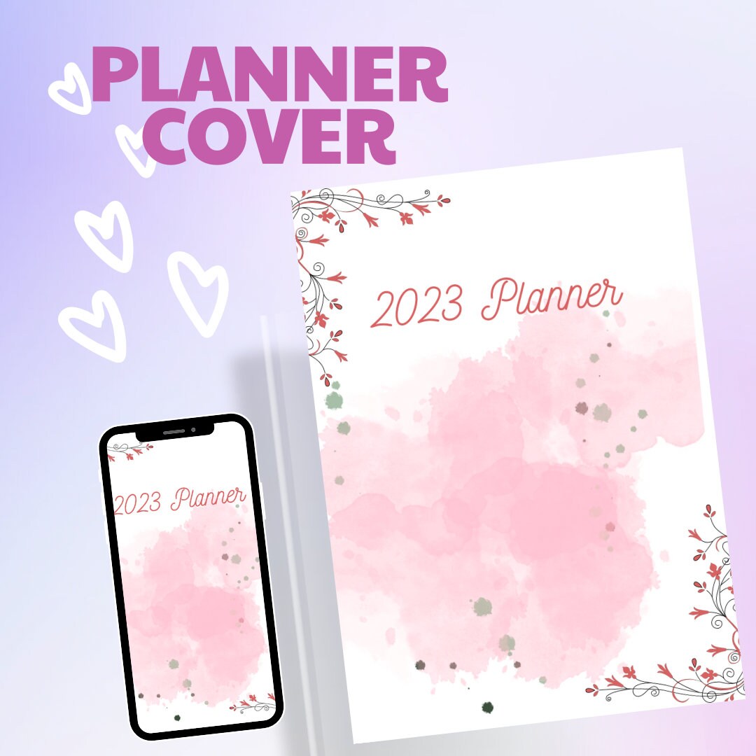 Digital 2023 Planner Cover - Etsy