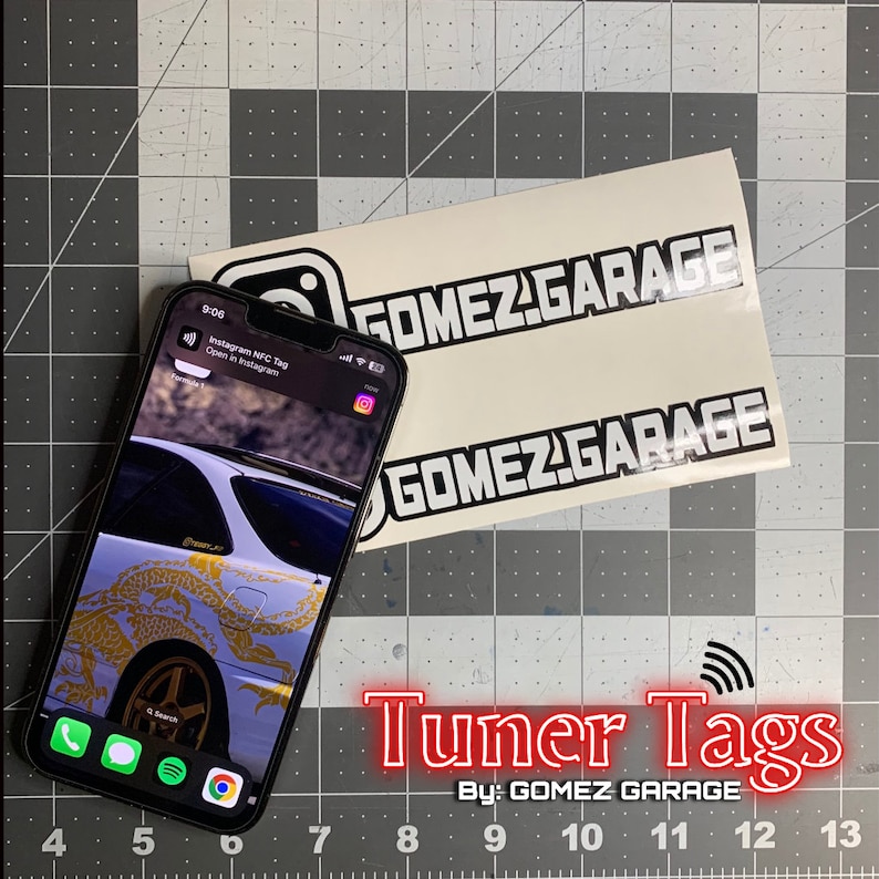 Tuner Tags (NFC Decals) - Etsy