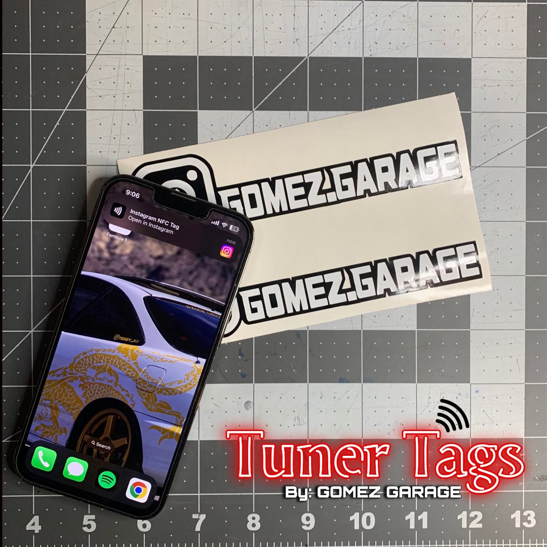 Tuner Tags (NFC Decals) - Etsy