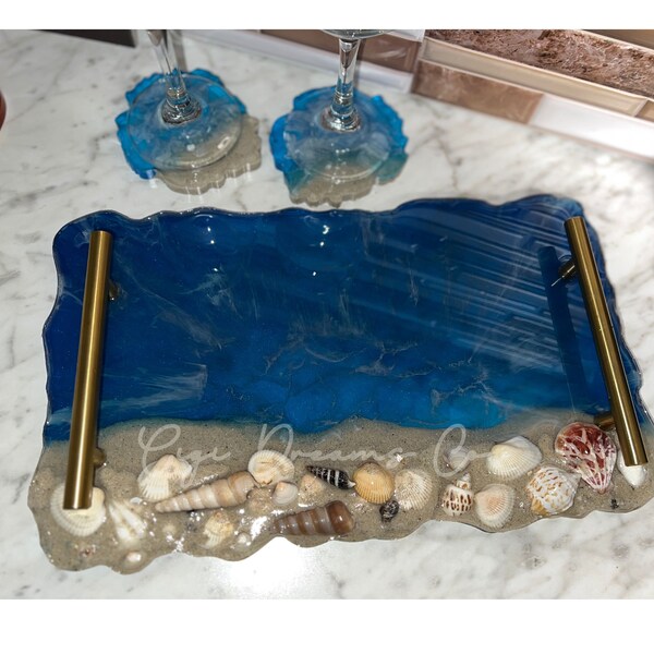 Ocean Shell Tray - Etsy