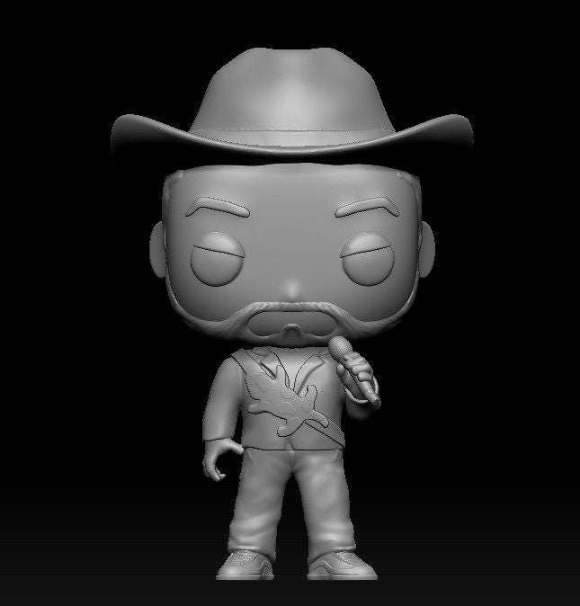 Luis R Conriquez Funko, Stl File, 3D Printing, Warlike Funko, Digital ...
