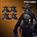 Pngtuber Skeleton Cowboy With 1 Expression - Premade Pngtuber Skeleton ...